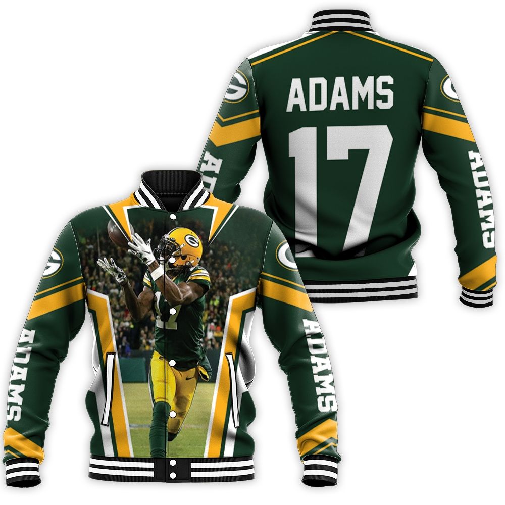 Green Bay Packer Davante Adams Legendary Baseball Jacket BJ1063 ... Green Bay Packer Davante Adams Legendary Baseball Jacket BJ1063 ...